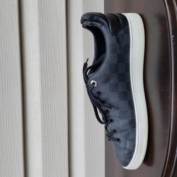 Louis Vuitton | Shoes | Louis Vuitton Lv Damier Graphite Frontrow ...